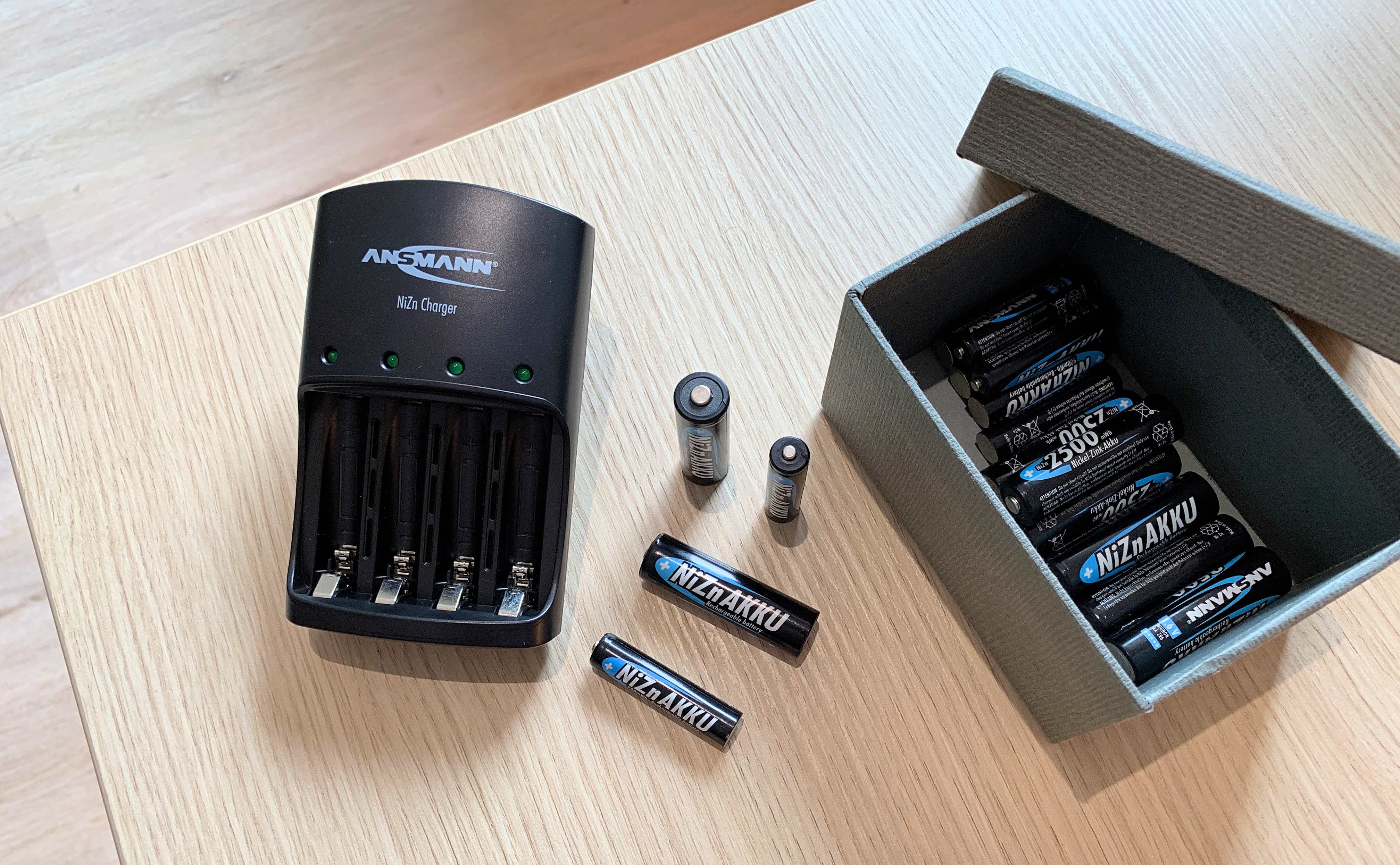 NiZn-Akkus von Ansmann - der bessere Akku im Alltag