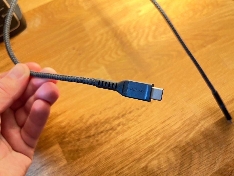 Lightning- und USB-C-Ladekabel mit Kevlar Ummantelung von Nomad - nie ...